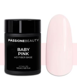Base semi permanent HD Baby Pink Fiber 50ml | Passione Beauty