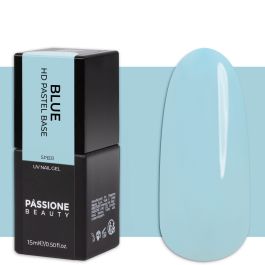 Rubber base HD Pastel Blue 15 ml | Passione Beauty