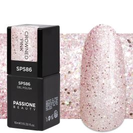 Gel Nail Polish SP586 Crowned Pink | Passione Beauty