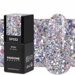 Esmalte Semipermanente Sp332 Silver Starlight| Passione Beauty